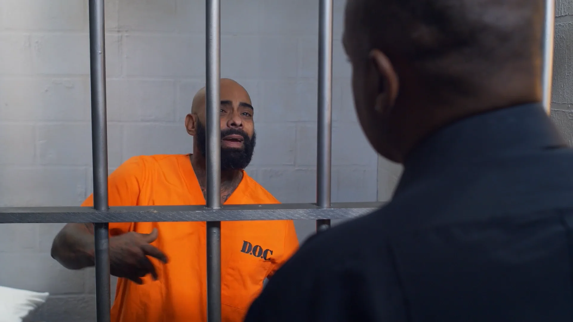 Prisoner Shouting at Guard on Vimeo
