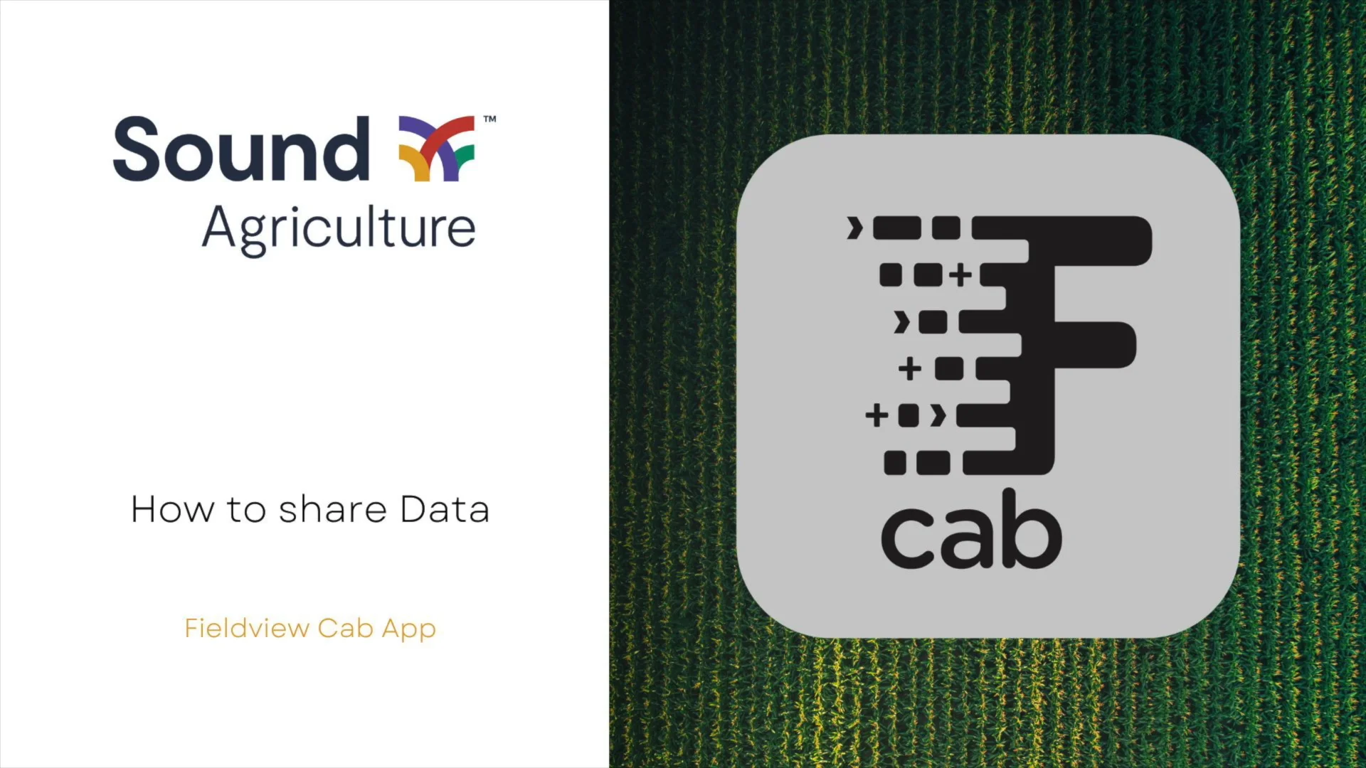 FieldView - Cab App
