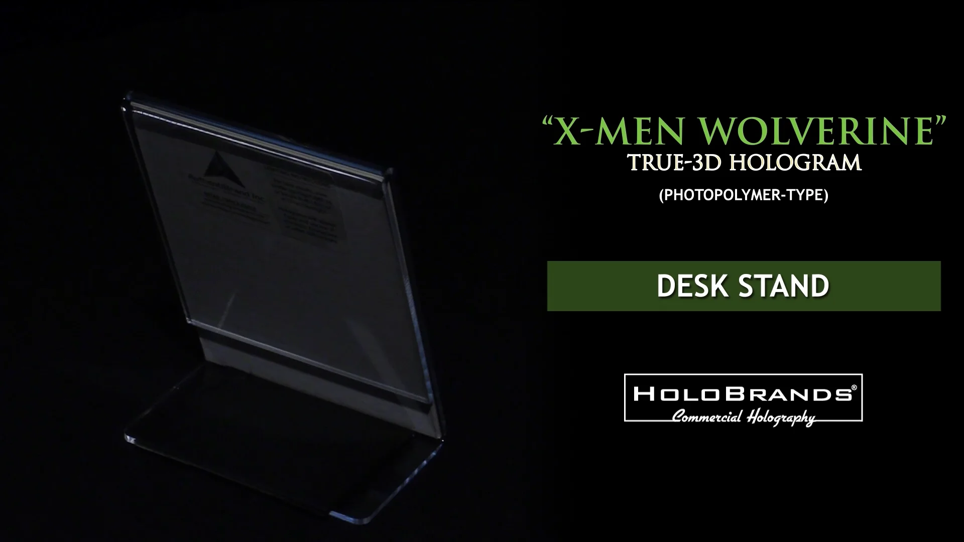 X-Men Wolverine - Desk Stand on Vimeo