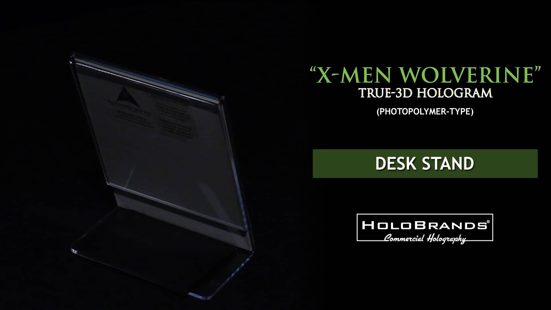 X-Men Wolverine - Desk Stand on Vimeo