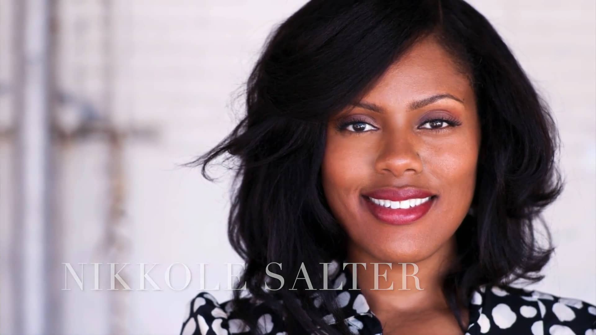 Nikkole Salter Reel on Vimeo