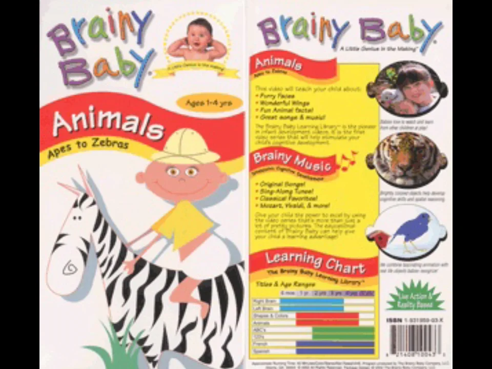 Brainy Baby Sing Along - Animals Talk (Incomplete Version)