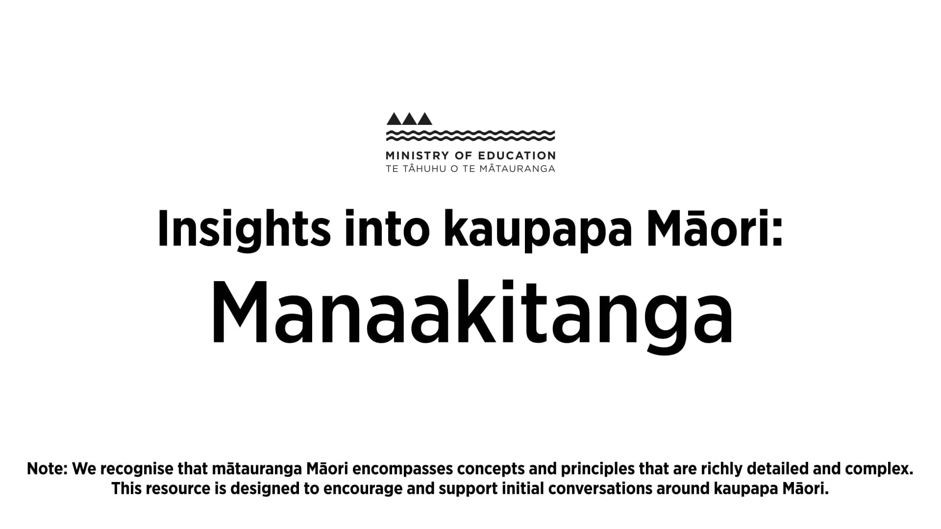 Insights into kaupapa Māori: Manaakitanga on Vimeo
