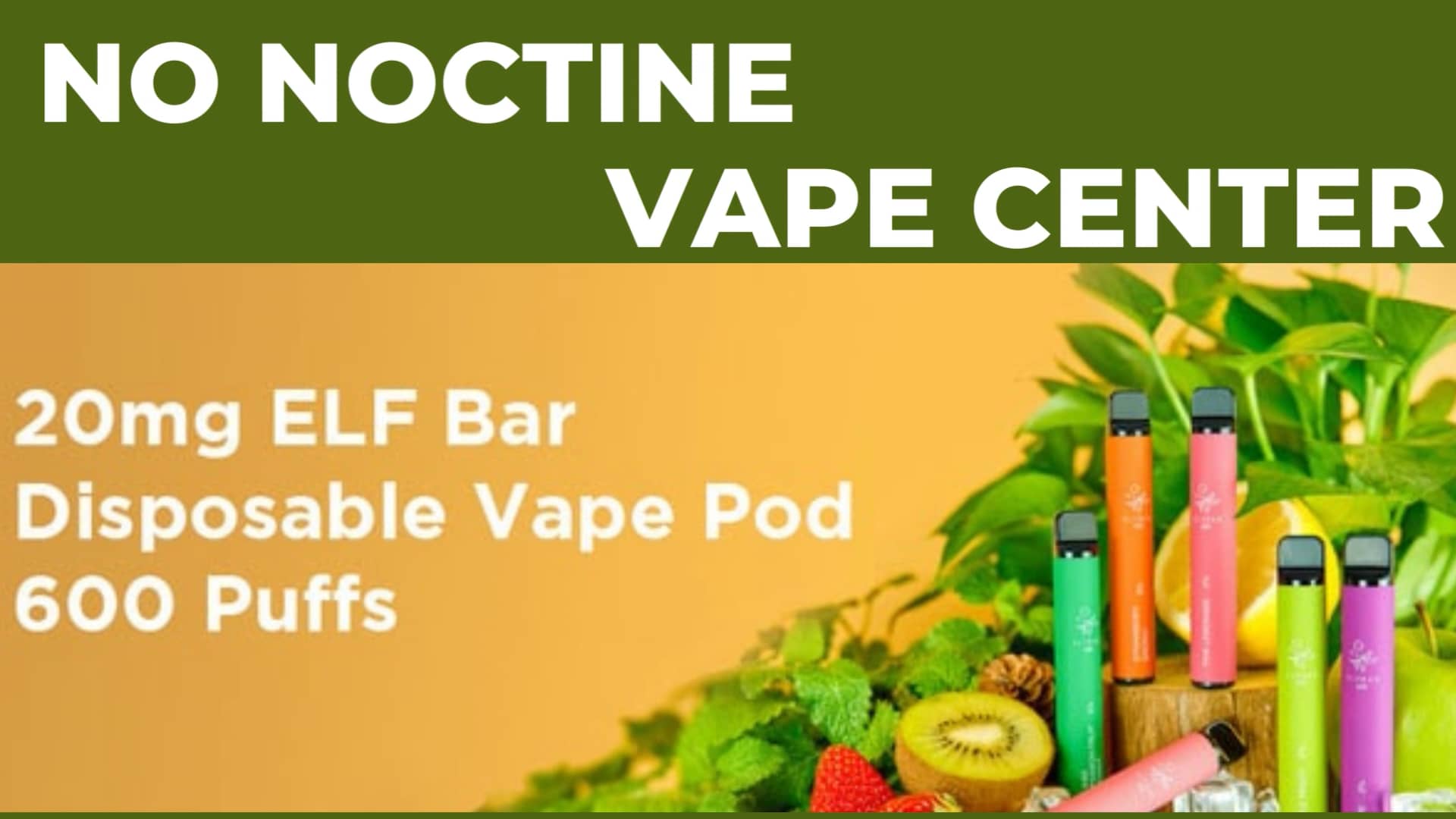 No Nicotine Disposable Vapes | Online Vape Center UK on Vimeo