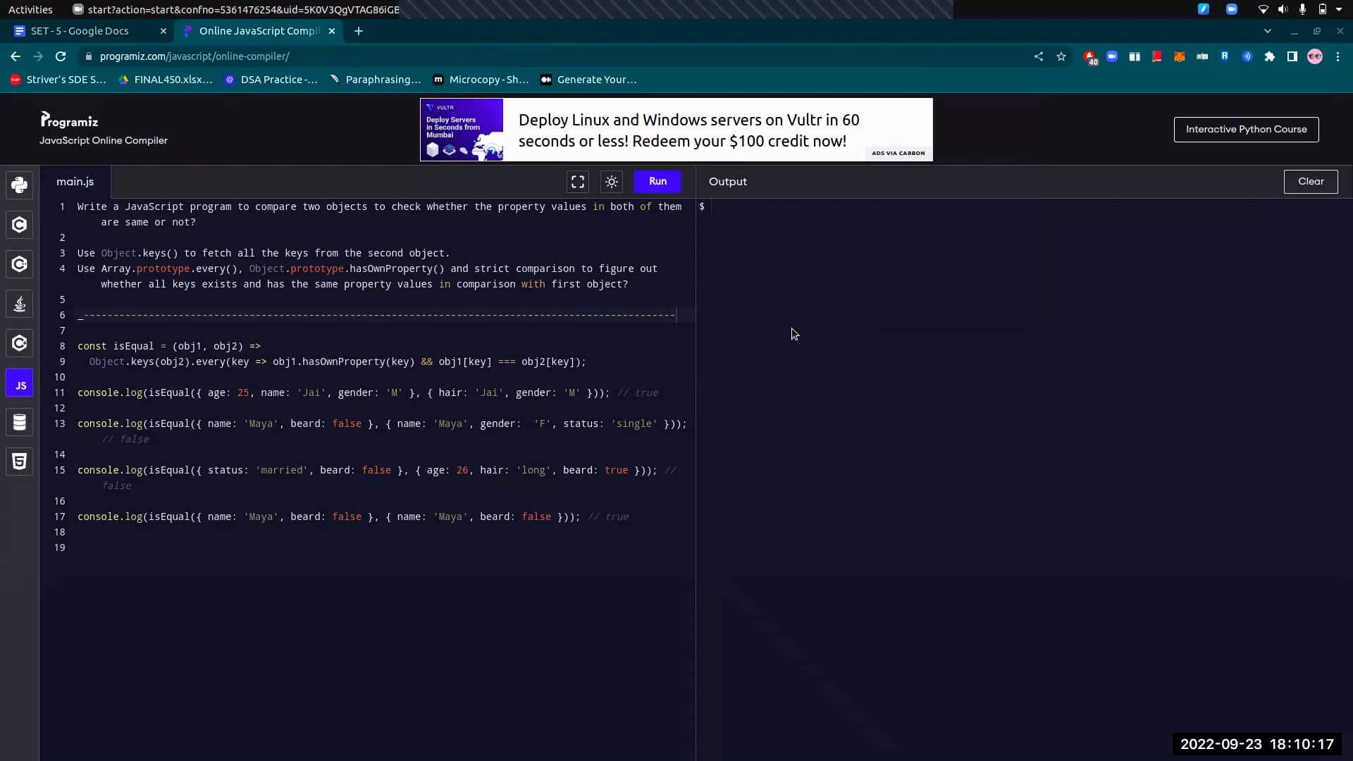 Exercise1_JS_Jai on Vimeo