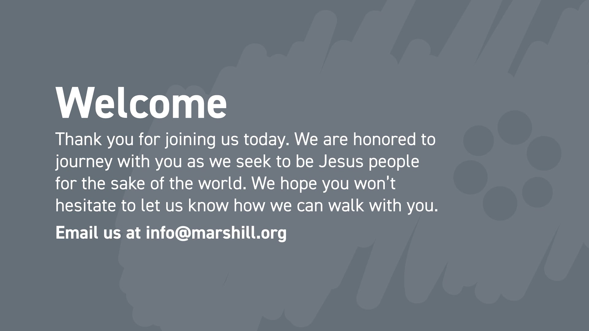 God Helps Us Do Good Behind the Scenes