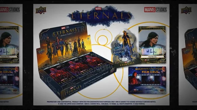 2022 Upper Deck Marvel Studios Eternals Trading Cards on Vimeo