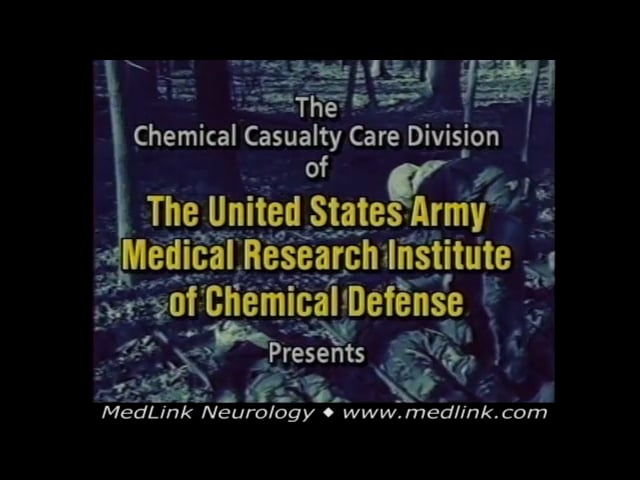 Neurologic disorders related to chemical warfare nerve agents | MedLink ...