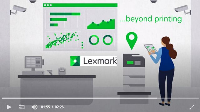 Lexmark Deutschland GmbH of Neu-Isenburg at EuroShop 2023 in Düsseldorf ...