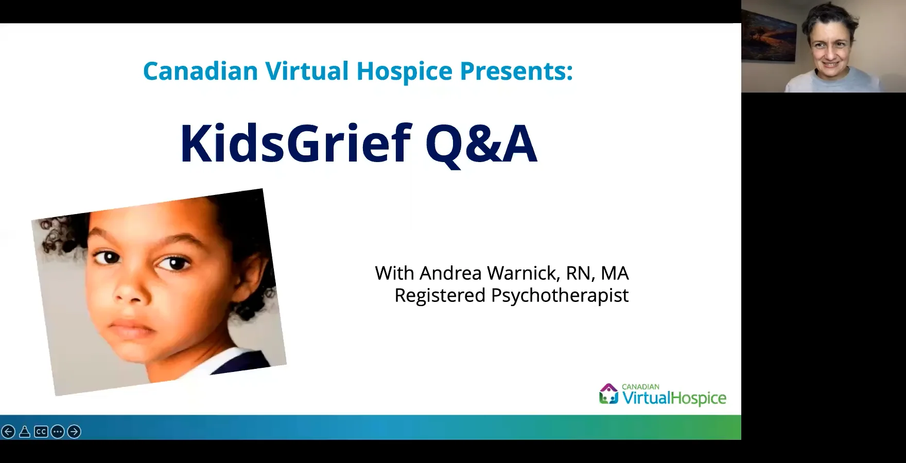KIDS GRIEF Q&A WITH ANDREA WARNICK - NOVEMBER 1, 2022