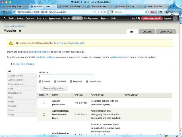 Learn Flag with NodeOne, part 6: Triggering rules with Flag on Vimeo