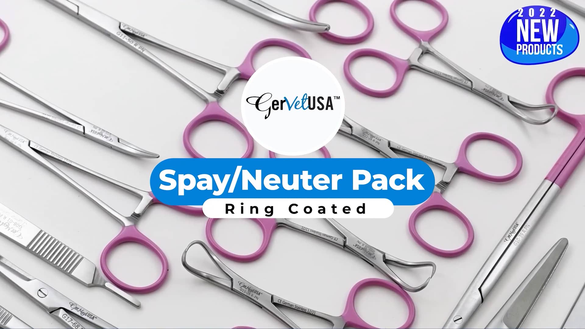 New and Improved Spay/Neuter Pack Ring Coated | GerVetUSA Inc. on Vimeo