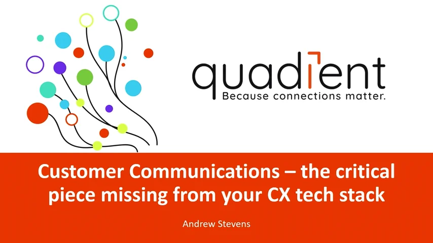 Critical Piece Missing from your CX Tech Stack on Vimeo