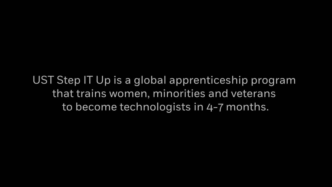 Tech Talent Apprenticeship Program | UST Step It Up