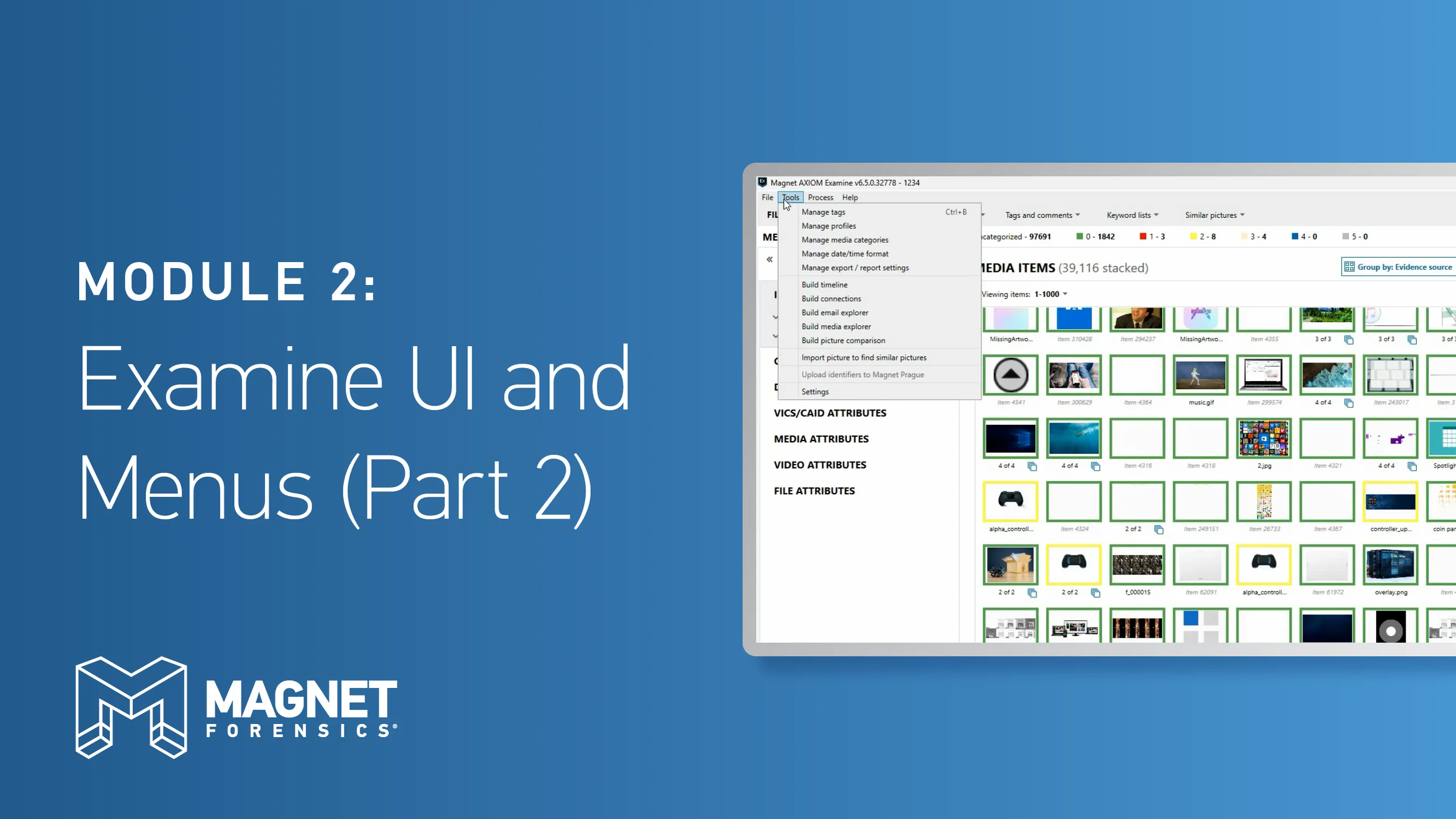 Getting Started With Magnet | Module 2: Examine UI & Menus (part 2) on Vimeo