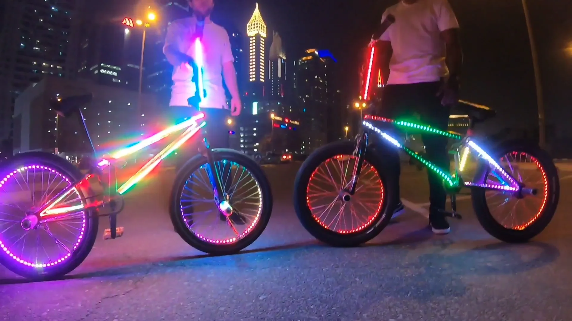 LED BMX Duet stunning show on Vimeo