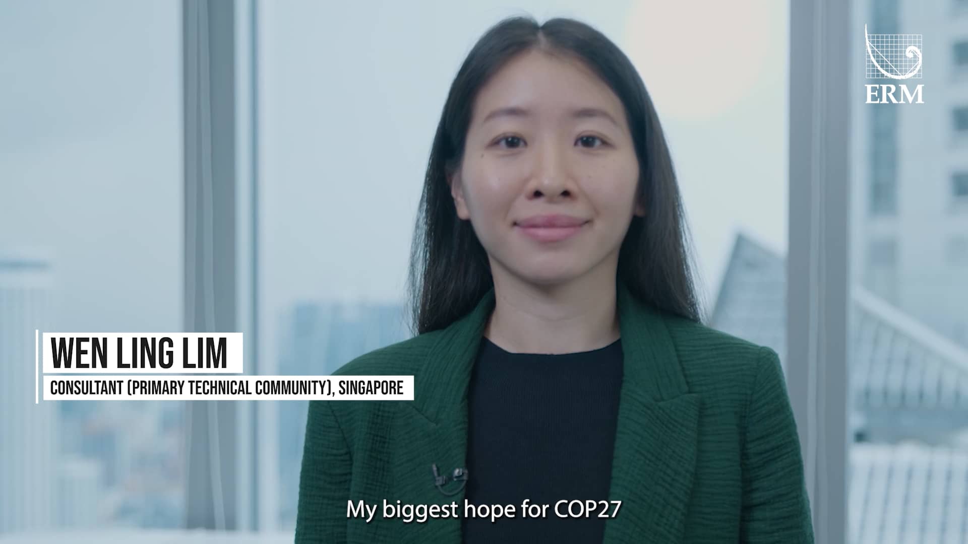 Wen Ling - Hopes for COP27 on Vimeo