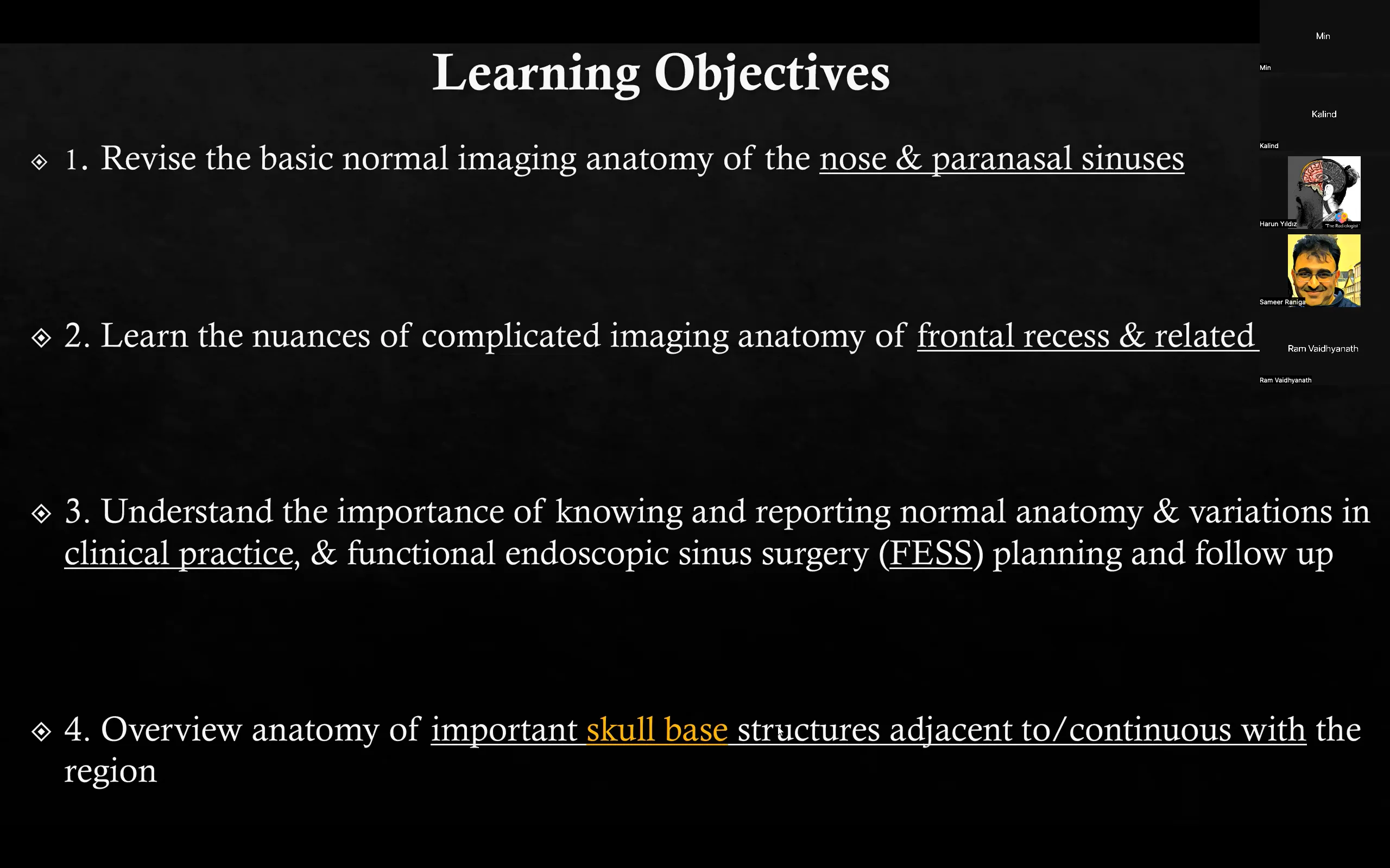 Paranasal Sinus Anatomy & Variants on Vimeo