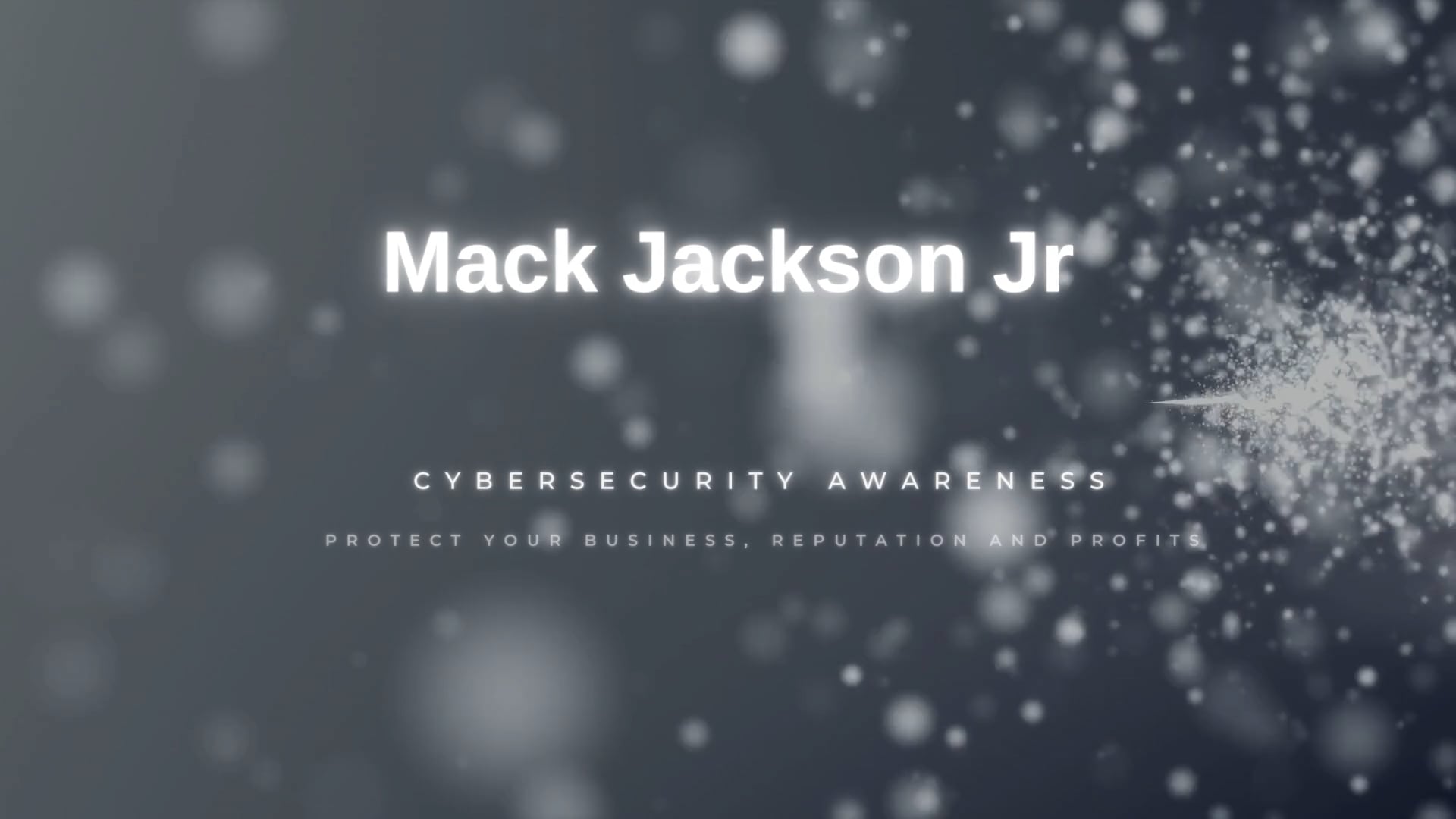 Keynote Speaker - Mack Jackson Jr. & Associates