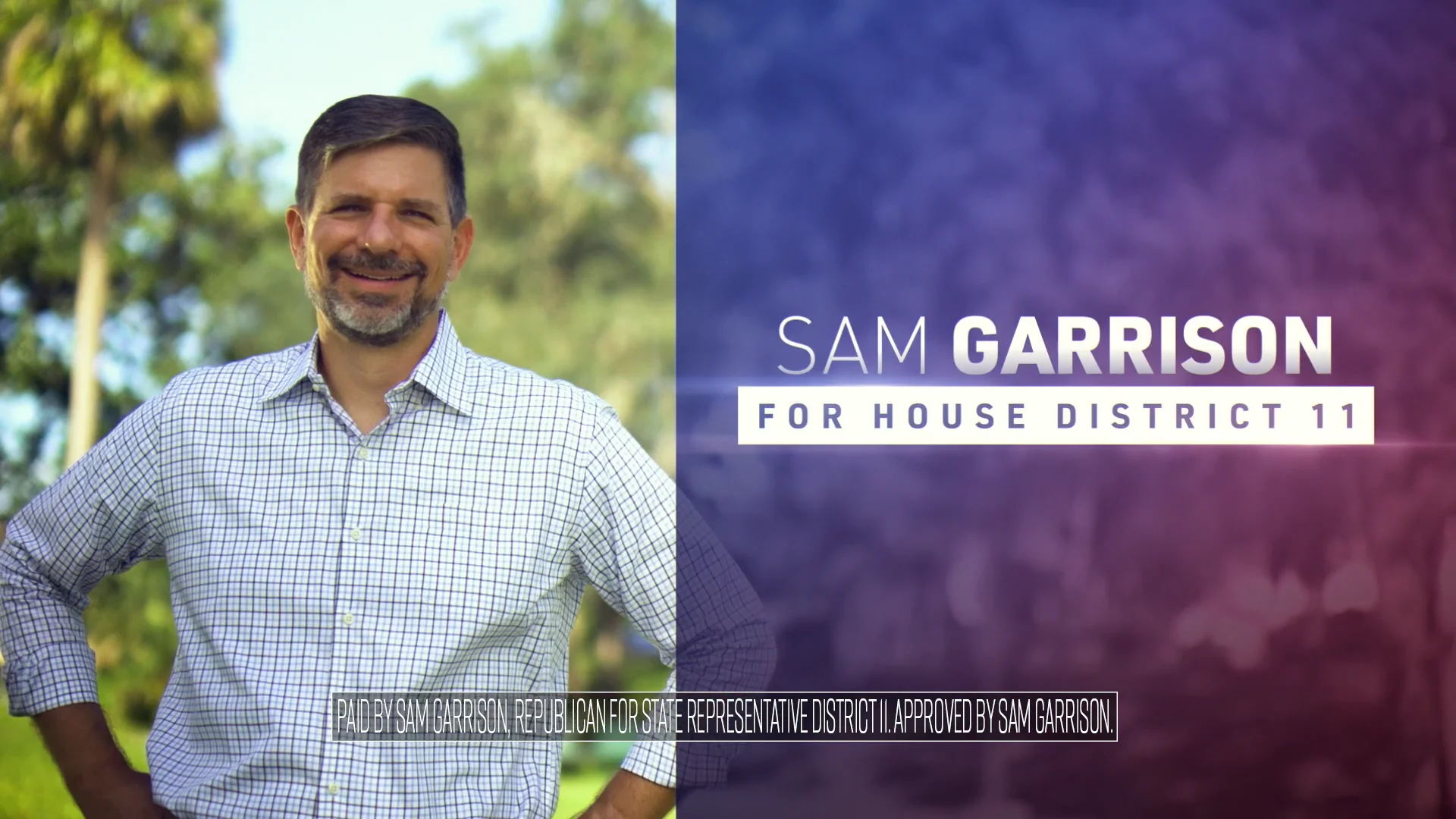 2022 General Election - "Leader - Not a Follower" - Sam Garrison for FL ...
