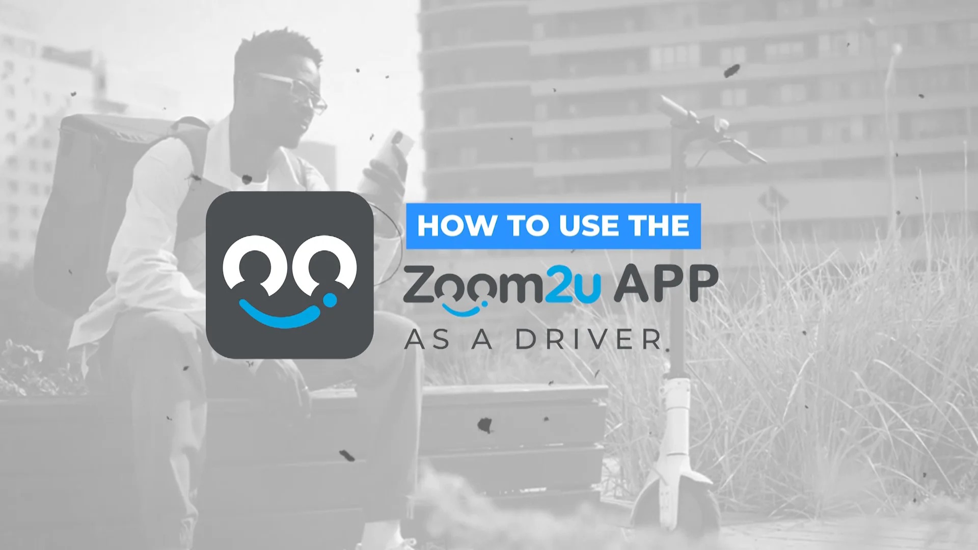 How to use the Zoom2u Driver App
