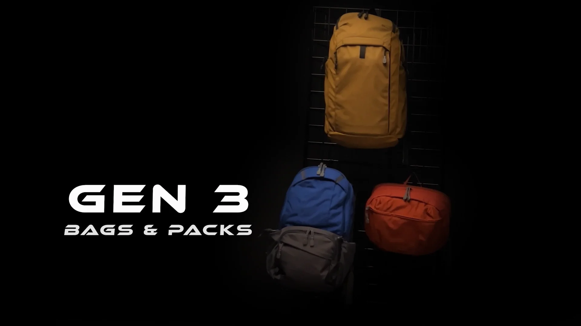 Gen 3 Bag & Pack DNA on Vimeo
