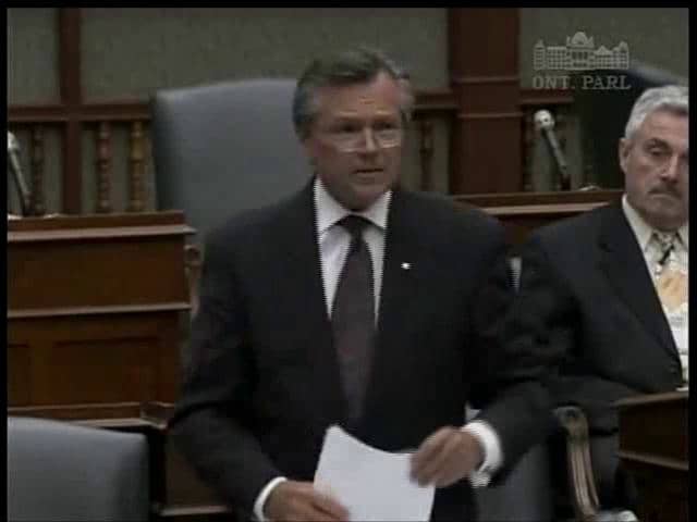 MPP Frank Klees speaks about Children's Aid Society workers breaking ...