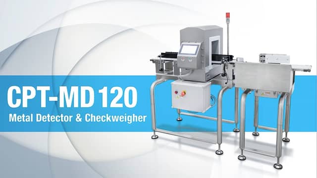 CPT-MD120 Metal Detector and Checkweigher on Vimeo