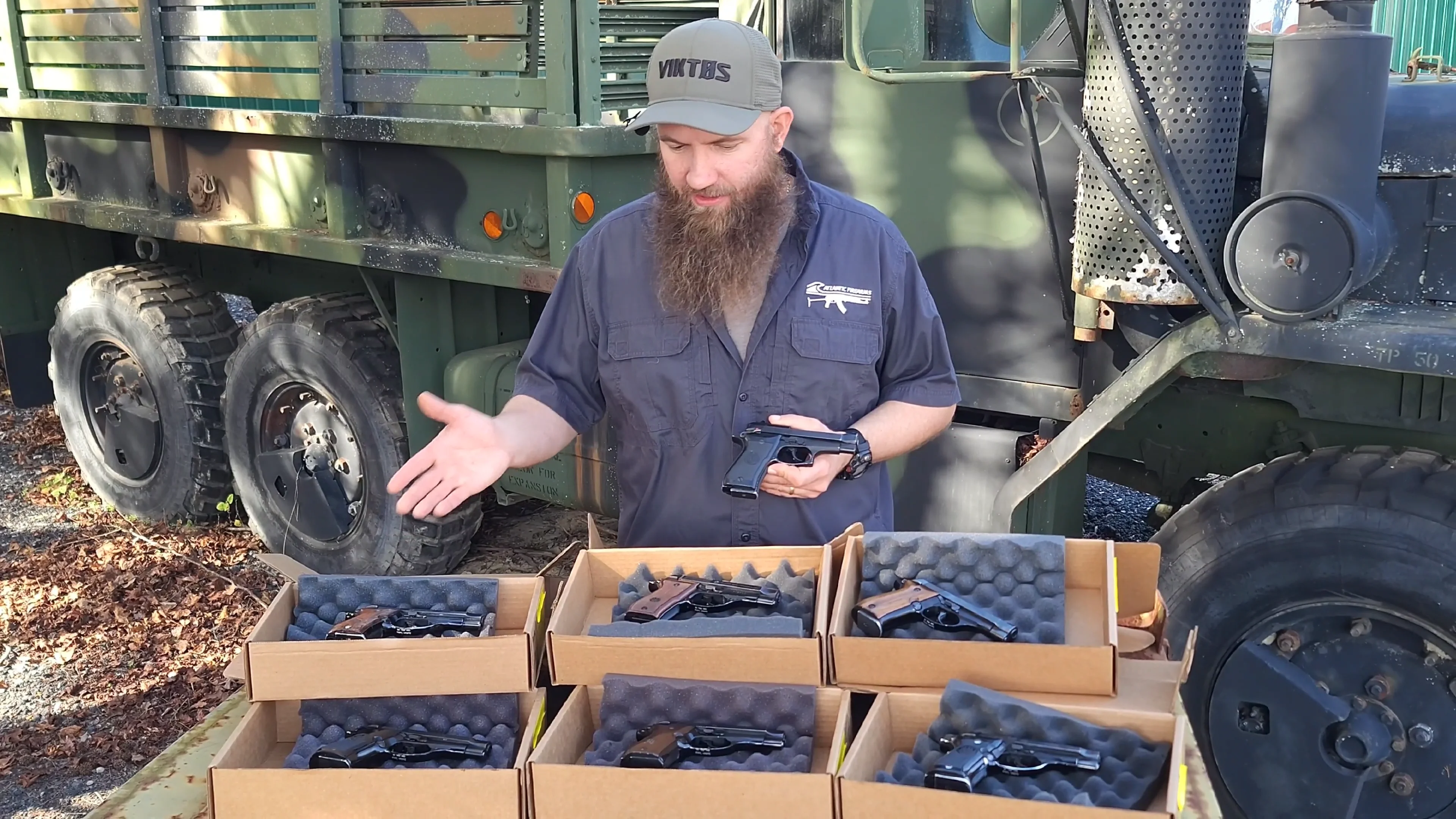 Beretta Surplus Pistols Today at Atlantic Firearms on Vimeo