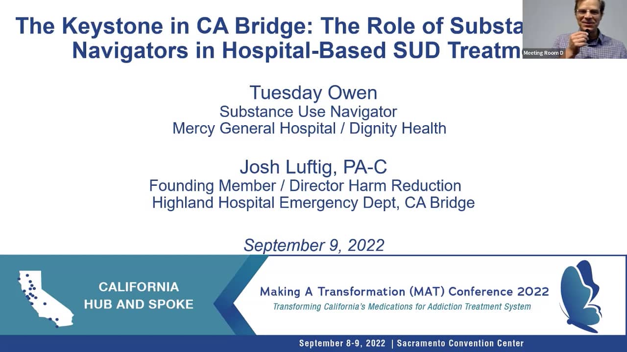Breakout Session 14D - The Keystone in CA Bridge: The Role of Substance ...