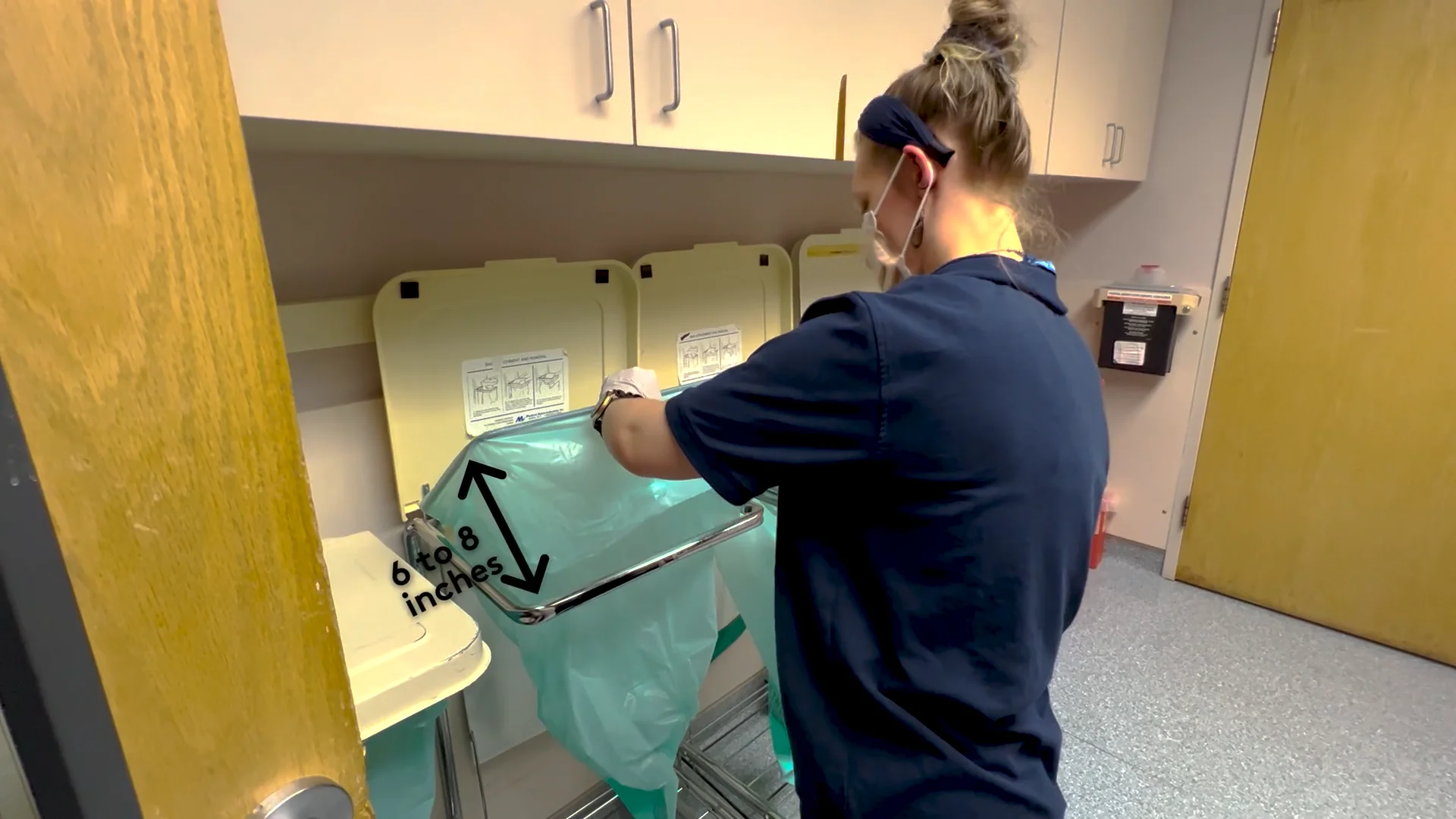 Linen Safety Series - Linen Safety: Bag Replacement on Vimeo