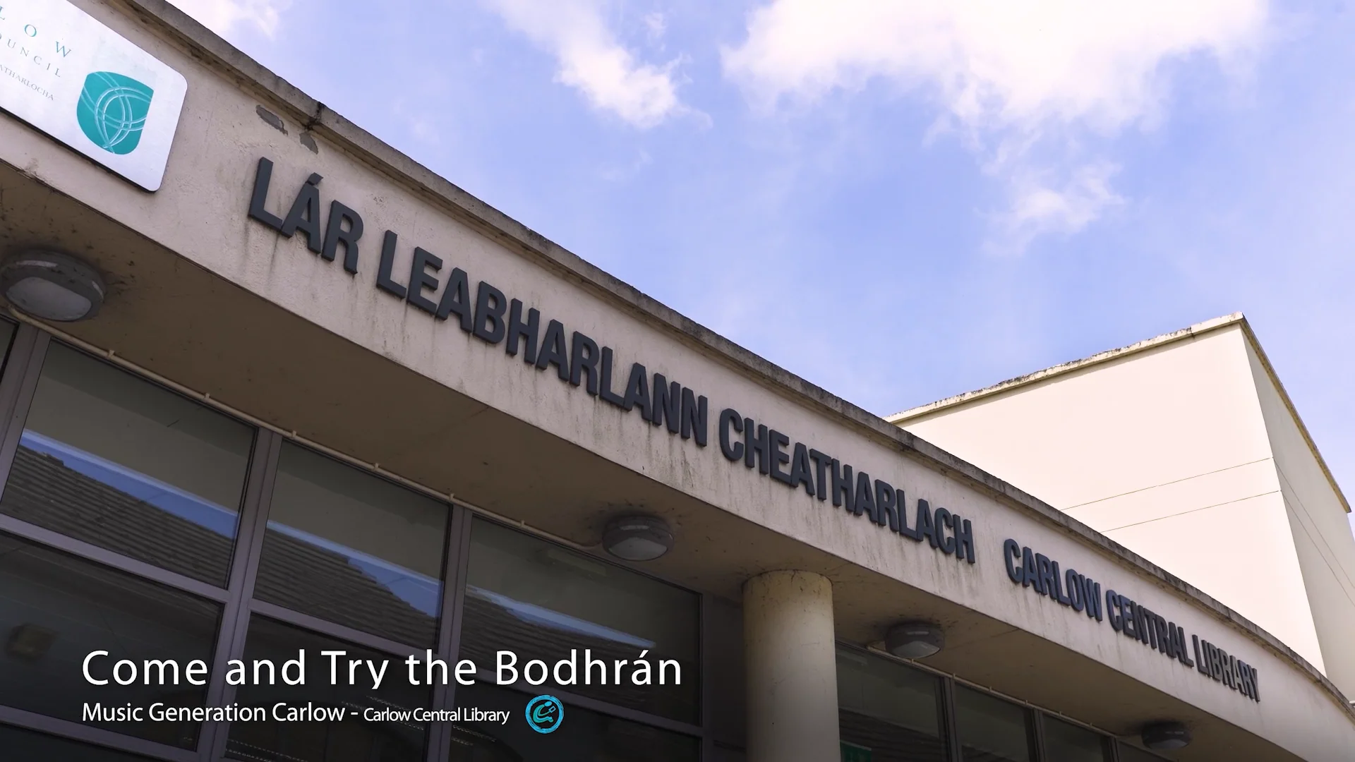 Carlow Library - Learn the Bodhrán on Vimeo