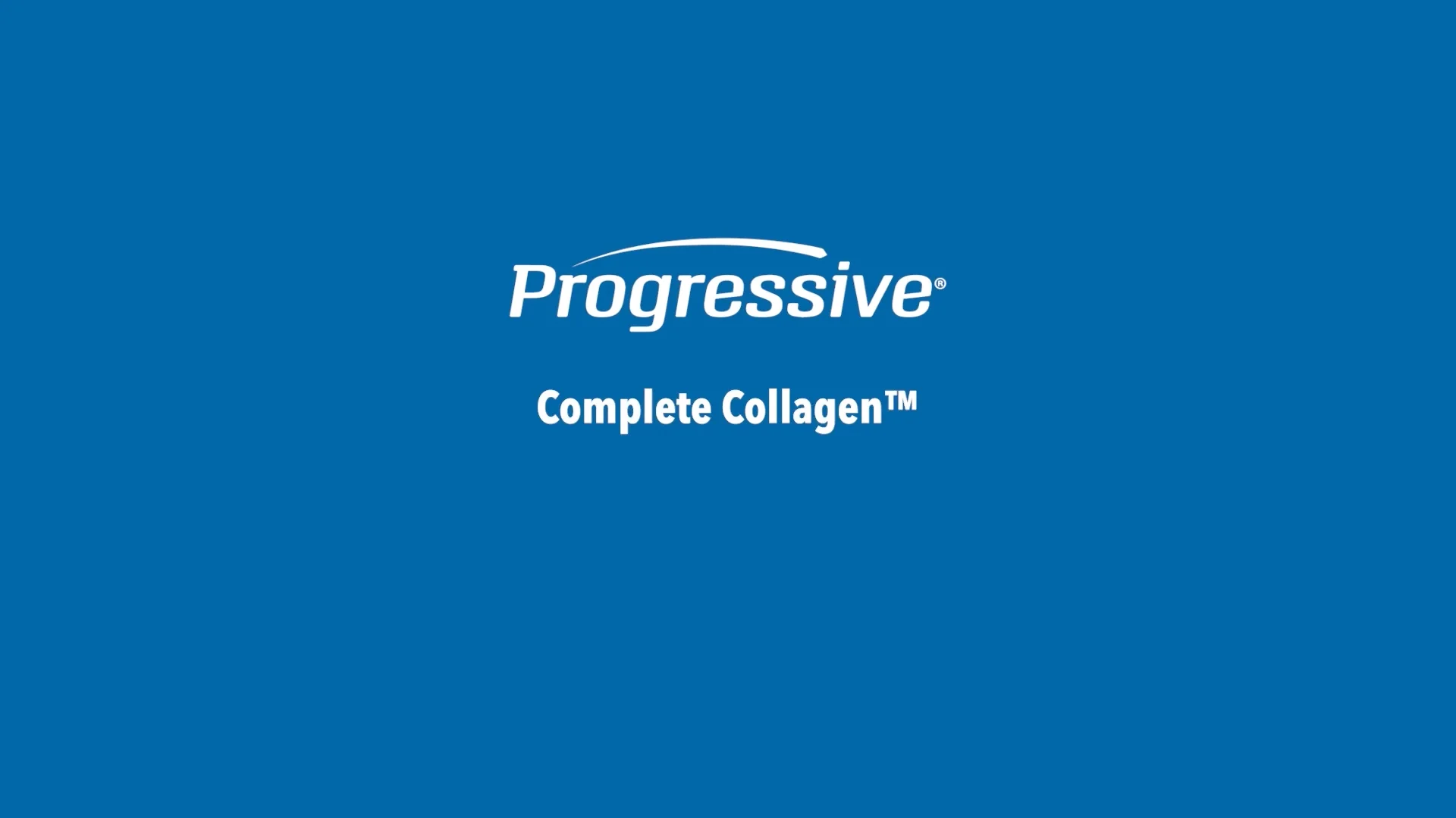Progressive: Complete Collagen on Vimeo