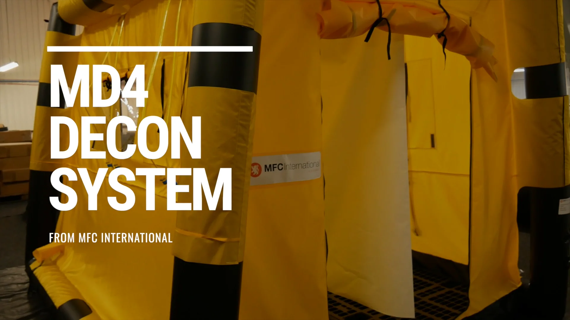 MD4 Decontamination Shower by MFC International on Vimeo