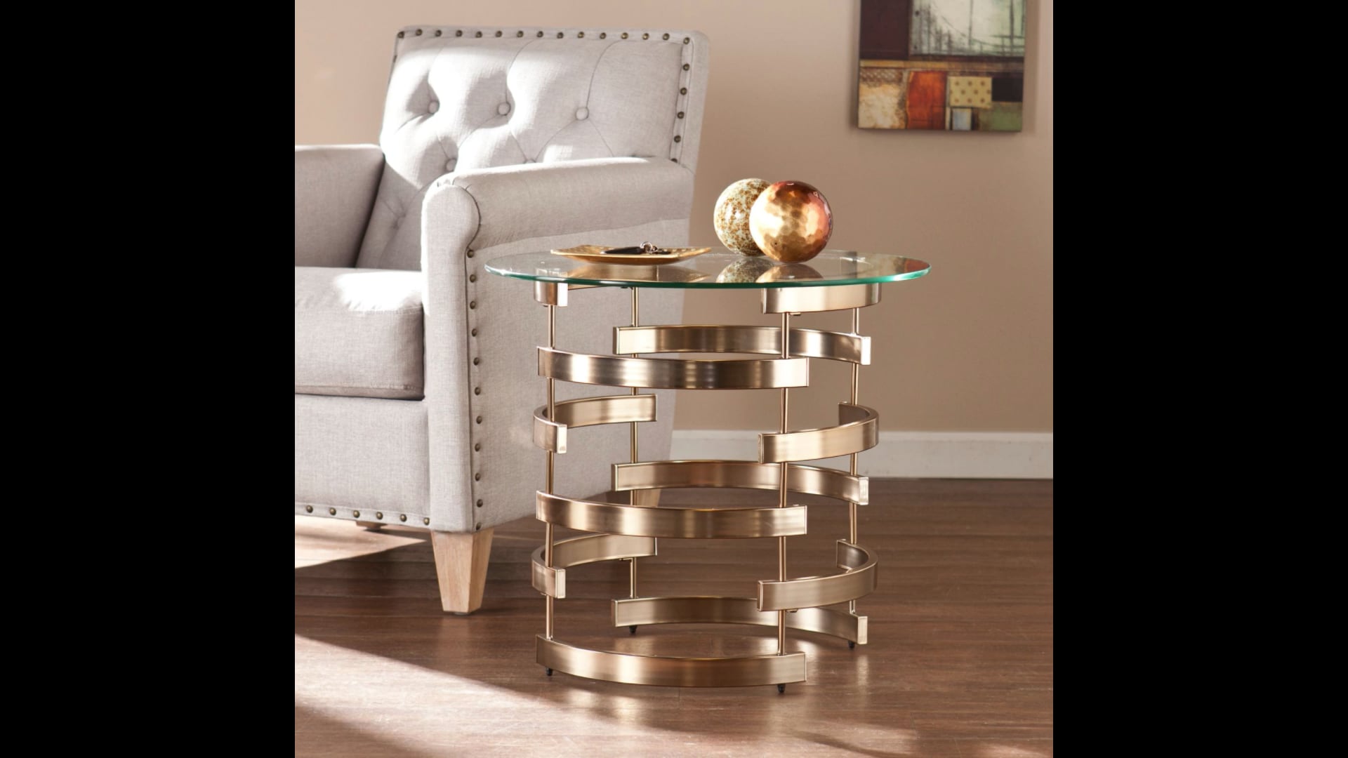 Rissa End Table - Contemporary - Side Tables And End Tables - by SEI ...