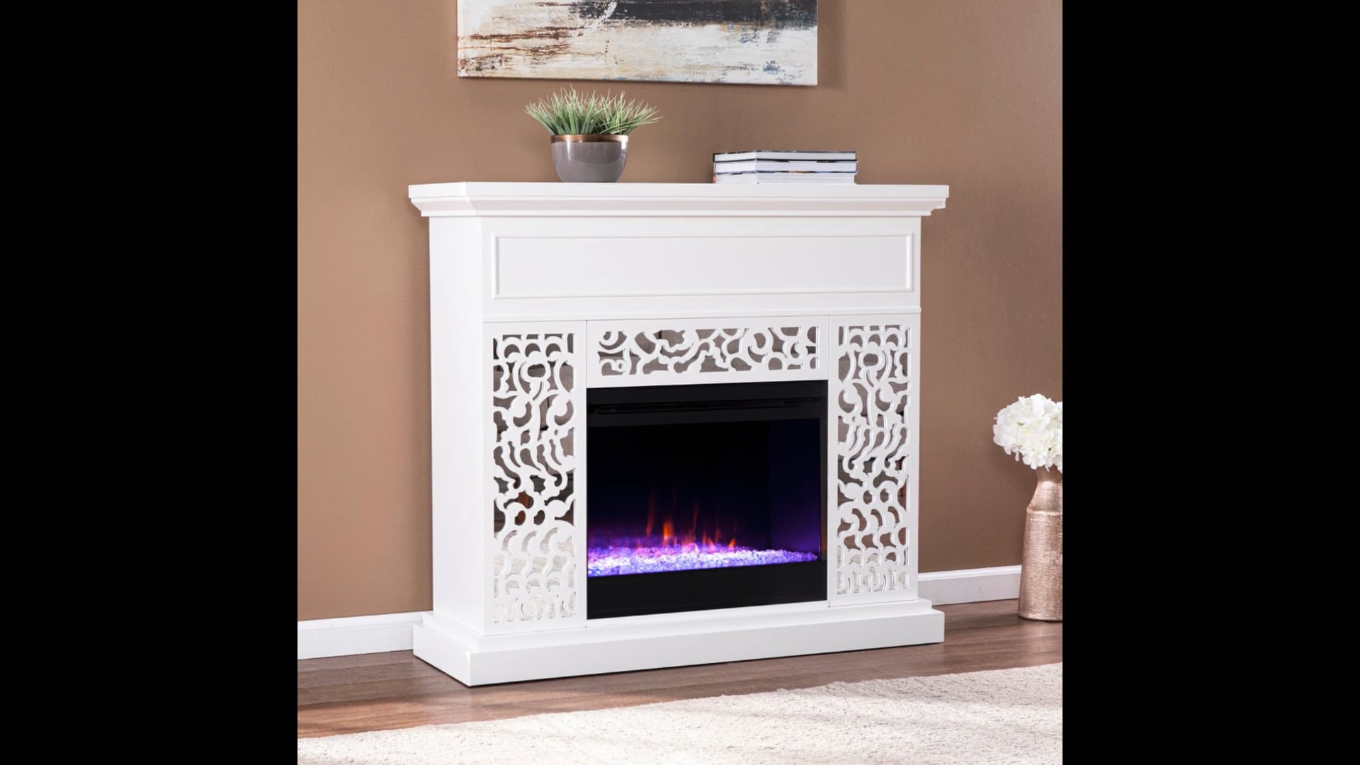 Beaconsfield Color Changing Fireplace - Transitional - Indoor ...