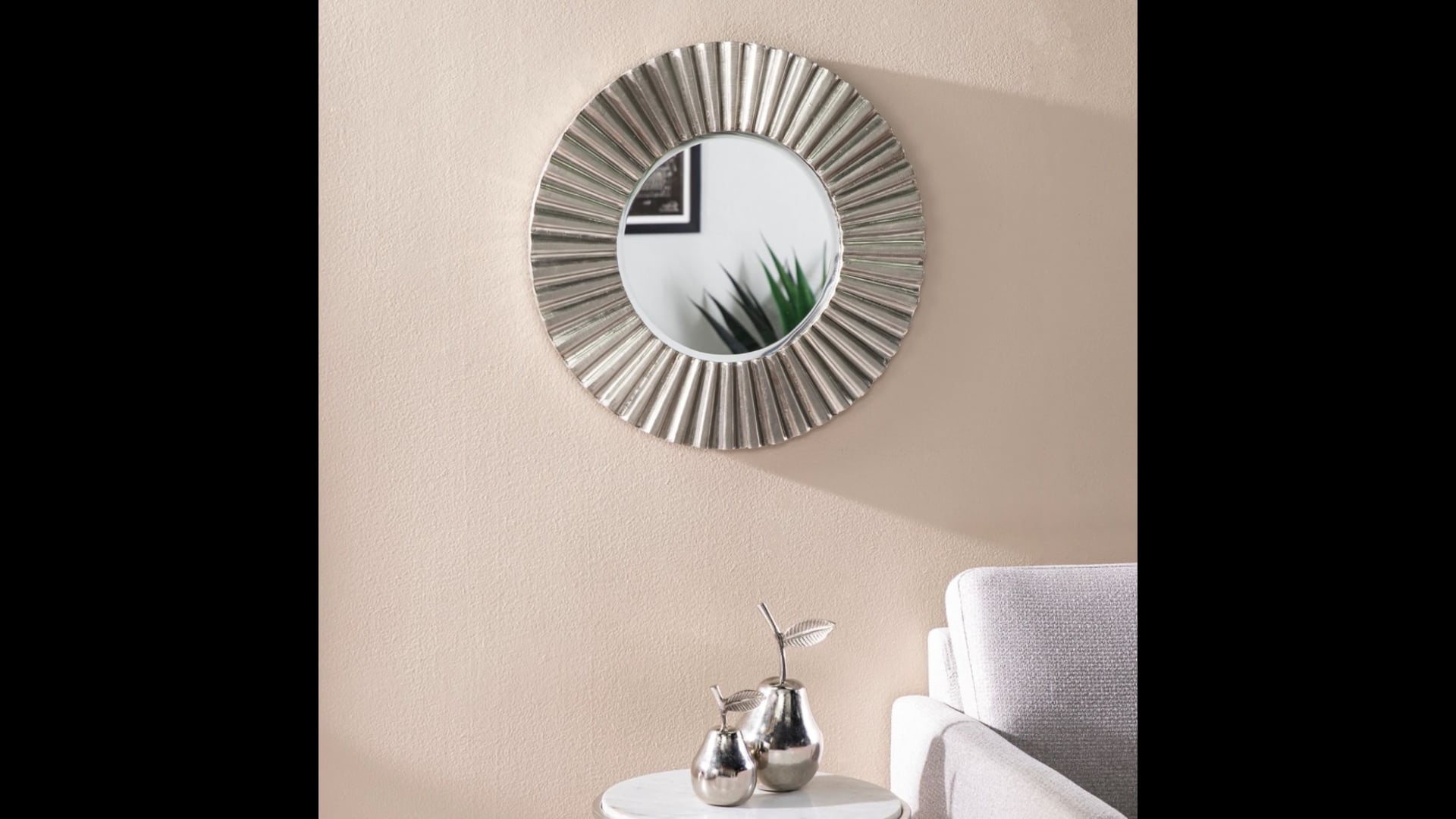 Hassan Round Decorative Mirror - Contemporary - Wall Mirrors - by SEI ...