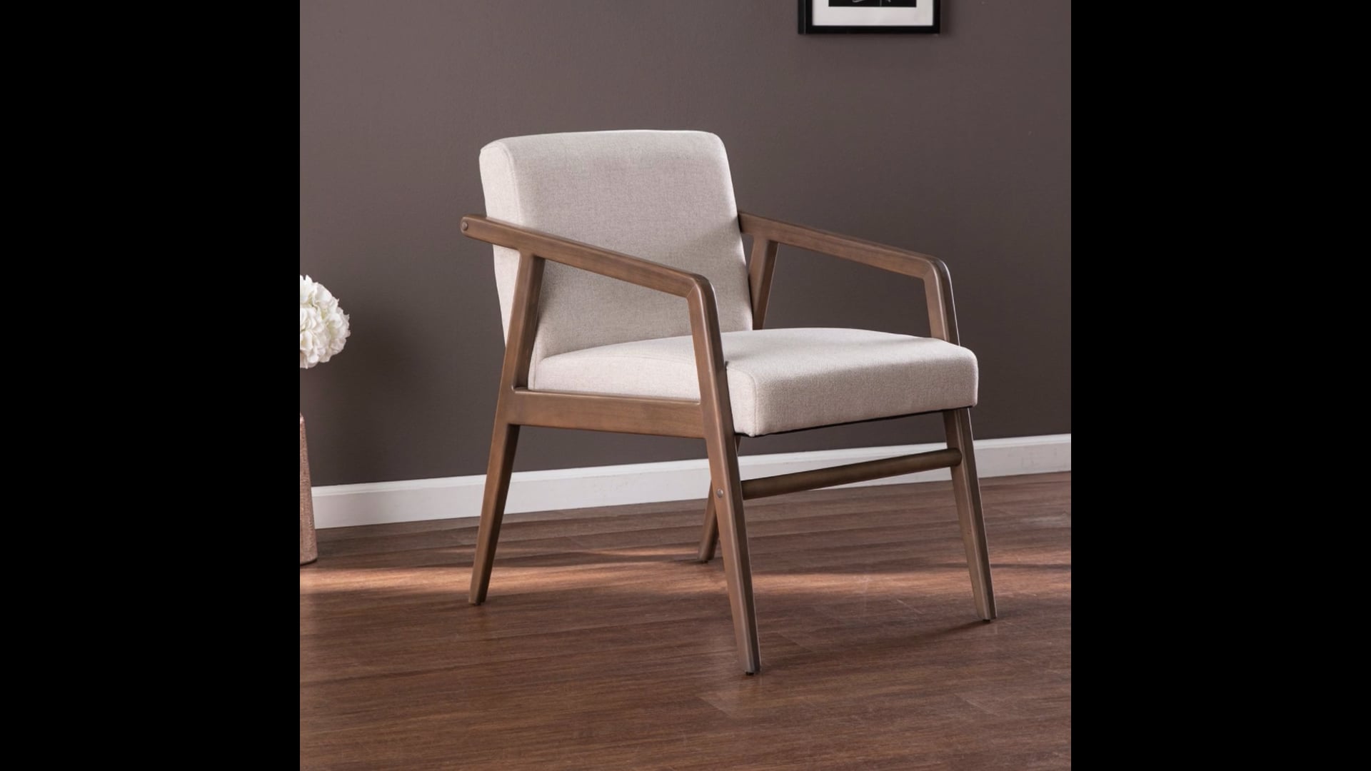 Willa Upholstered Accent Chair - Midcentury - Armchairs And Accent ...