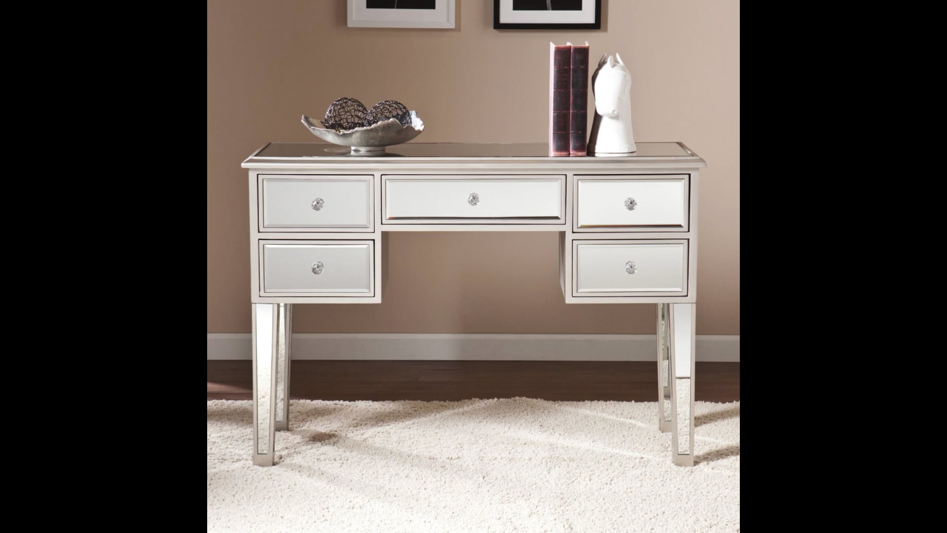 Paris Mirrored Console - Transitional - Console Tables - by SEI | Houzz