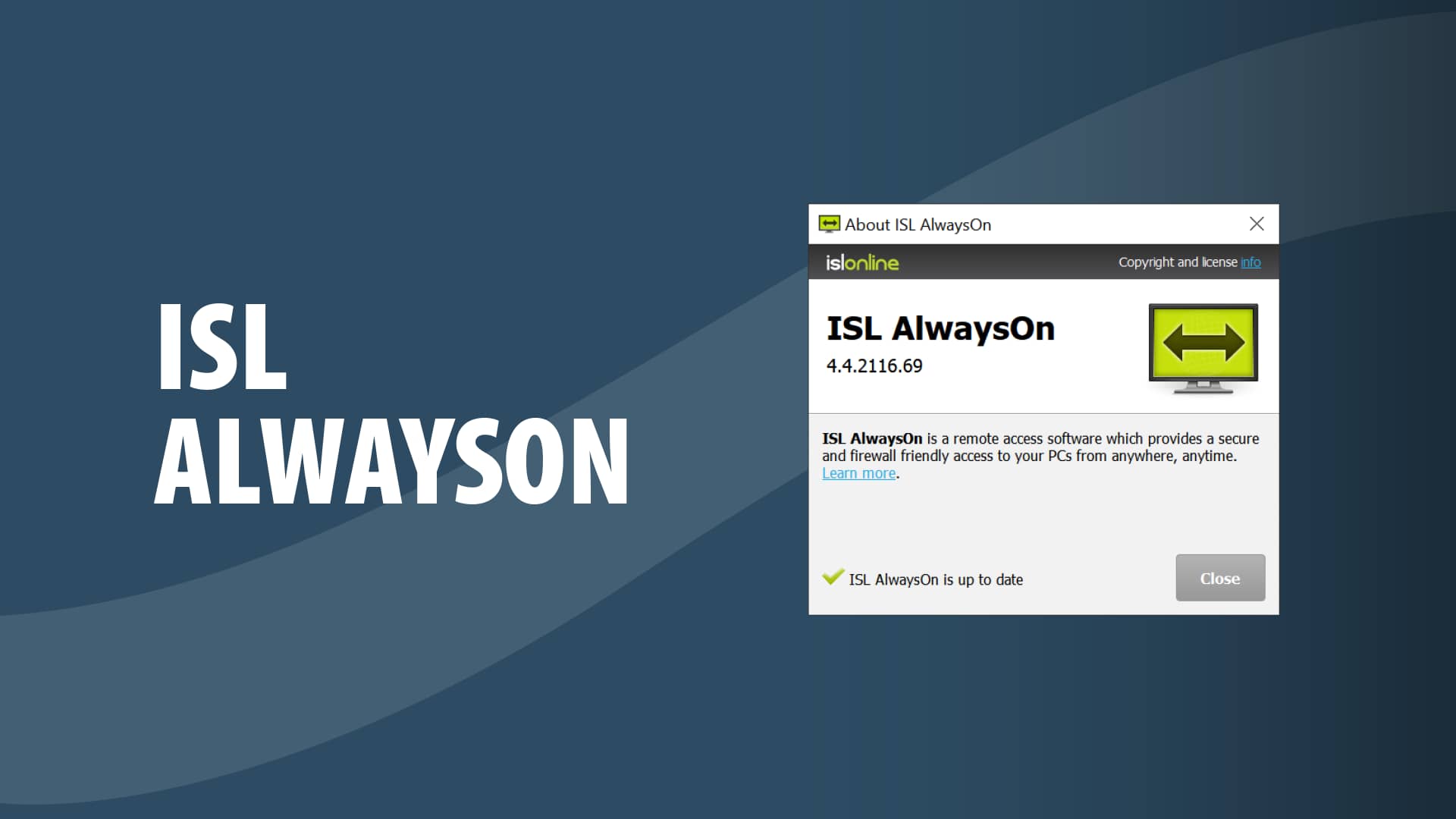 ISL AlwaysOn Remote Agent | ISL Online on Vimeo