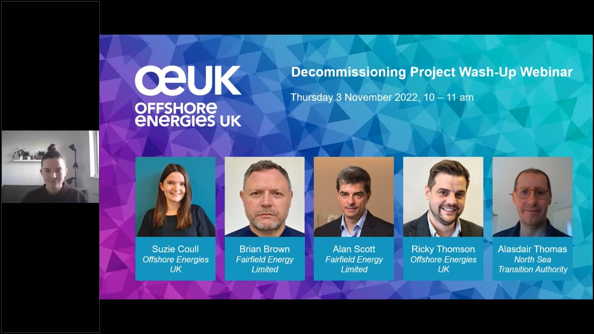 OEUK Decommissioning Project Wash-Up Webinar 8 November 2022 on Vimeo