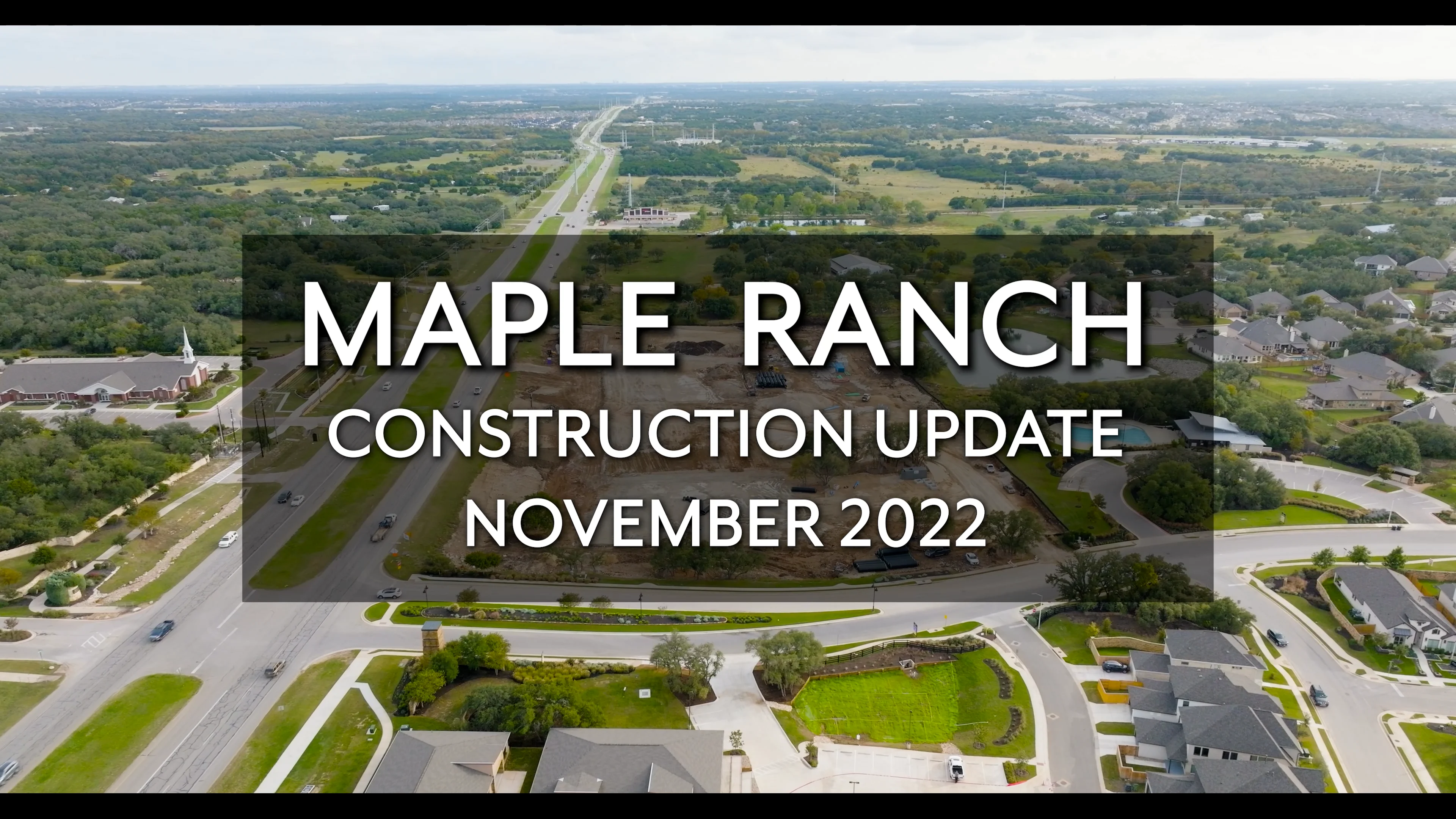 Maple Ranch Construction Update (November 2022) on Vimeo
