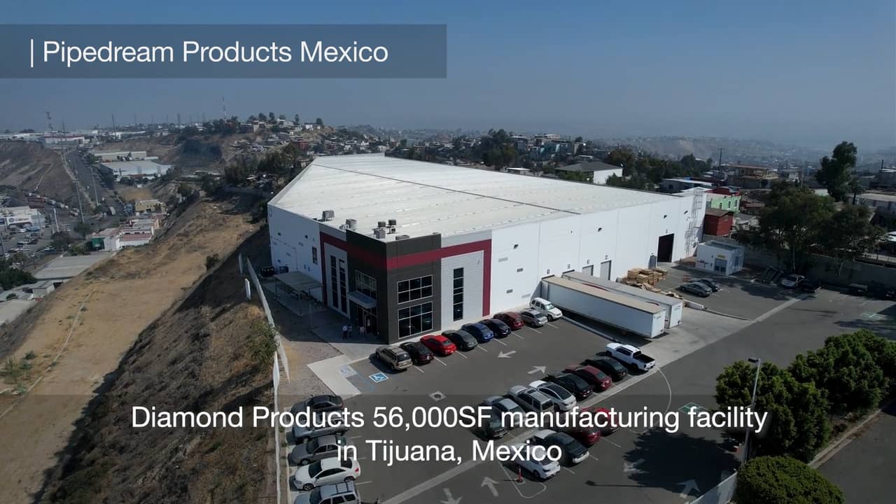 Pipedream Products Production Facility Tijuana Mexico on Vimeo