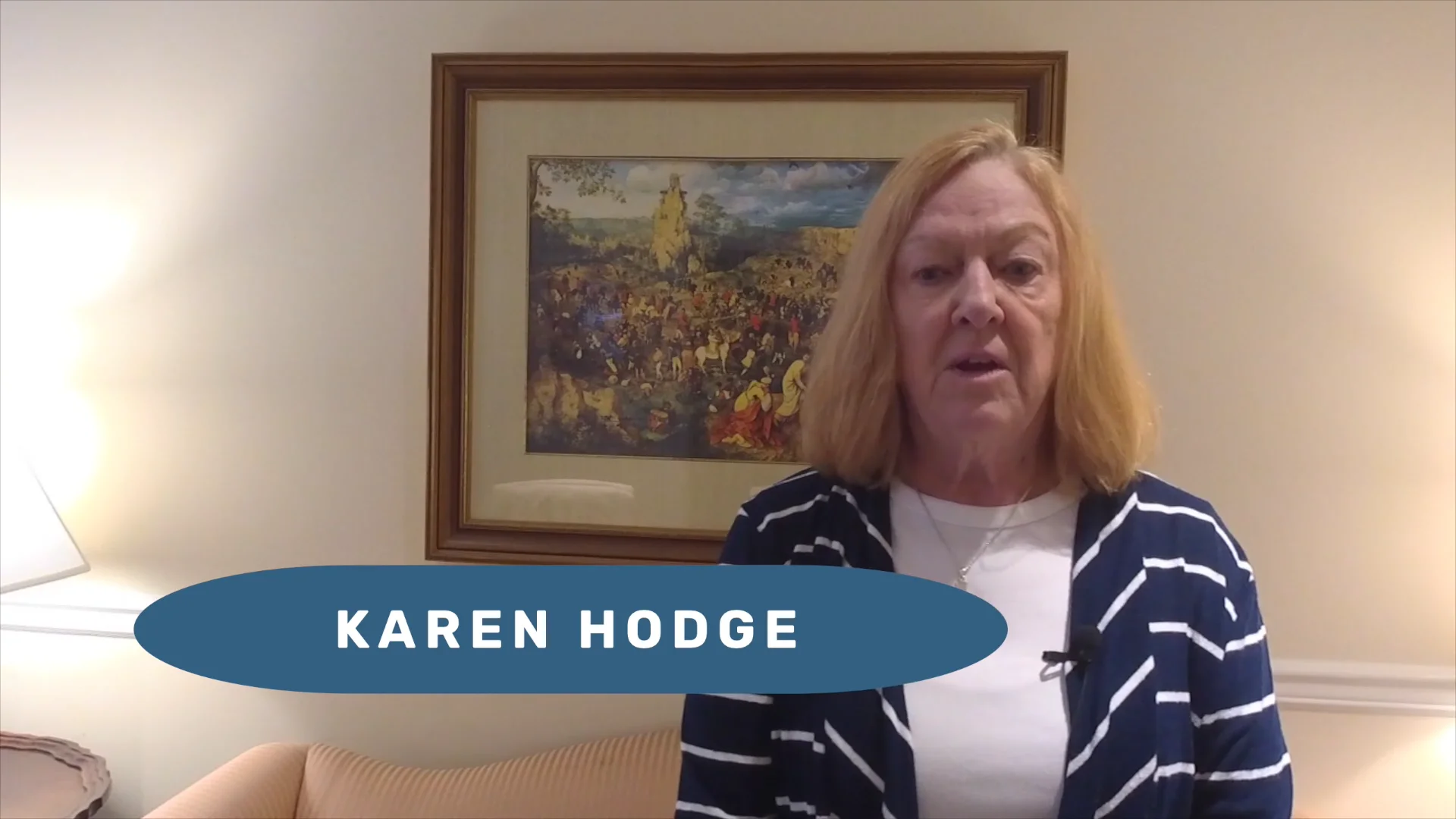 Karen Hodge on Vimeo