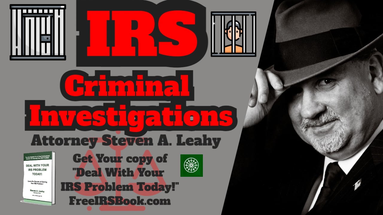 IRS - Criminal Investigations on Vimeo