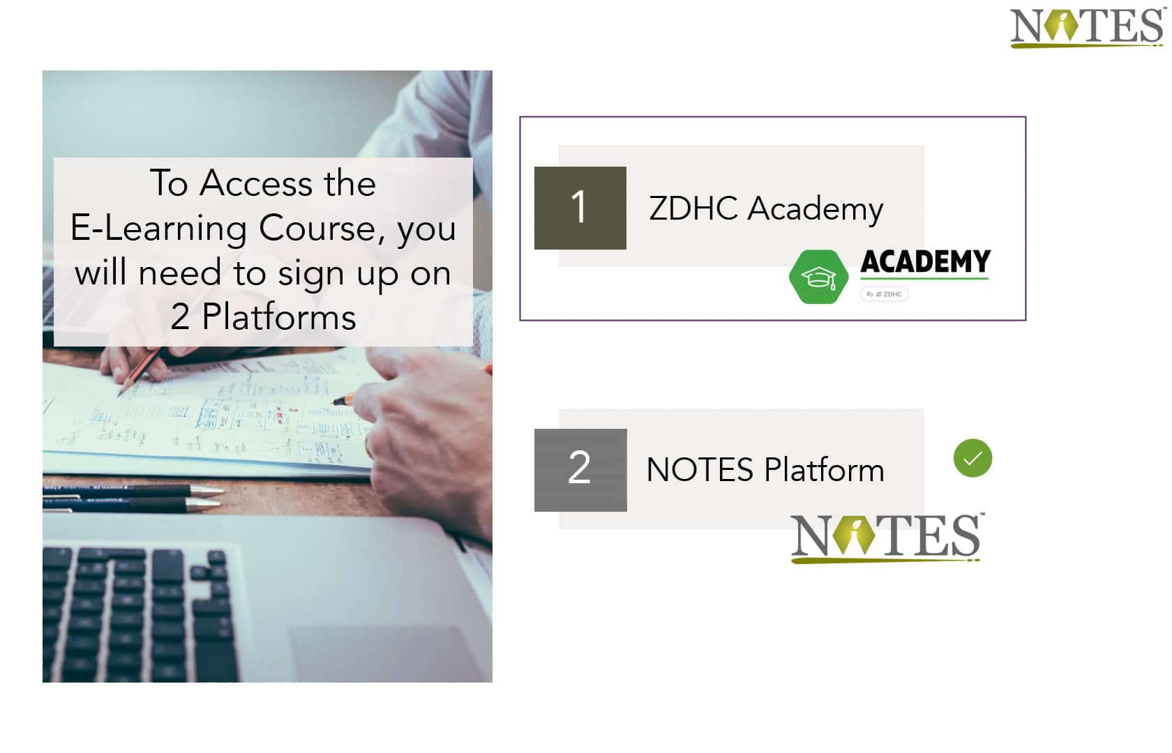 5. Sigining up for ZDHC Academy Courses on Vimeo