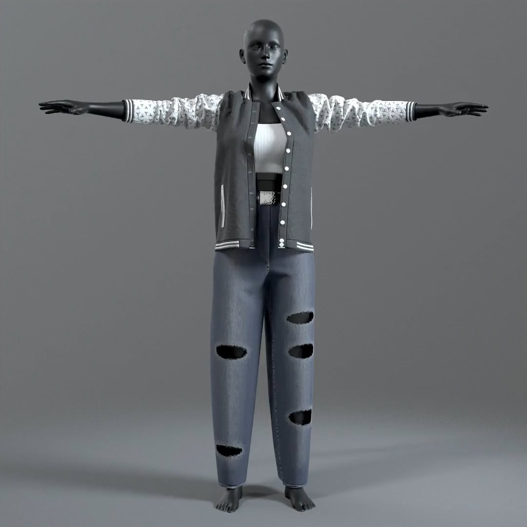 Mixamo | Marmoset Toolbag animation | Bomber jacket No.2 on Vimeo