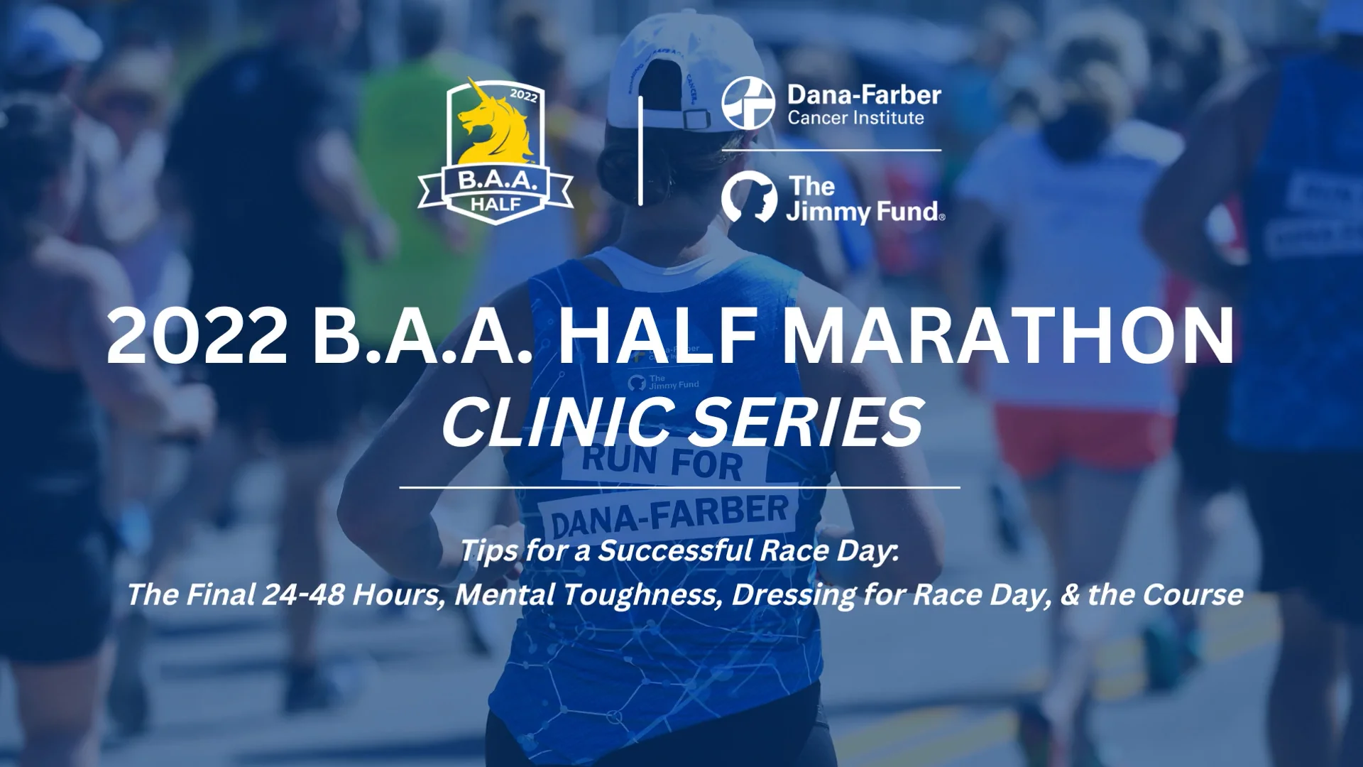B.A.A. Half Marathon Training Clinic - Tips for a Successful Race Day