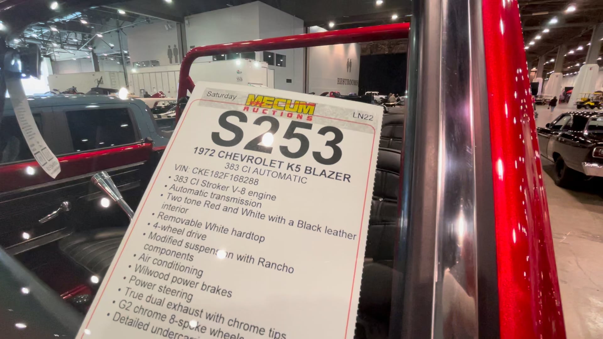 1972 Chevrolet K5 Blazer | S253 | Las Vegas 2022