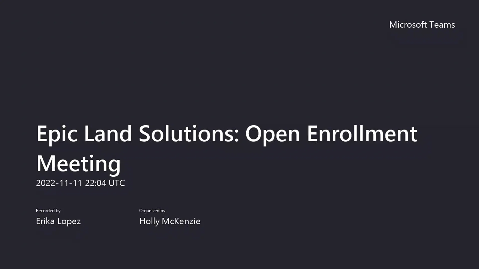 2022-2023 Virtual OE Presentation - Epic Land Solutions.mp4 on Vimeo